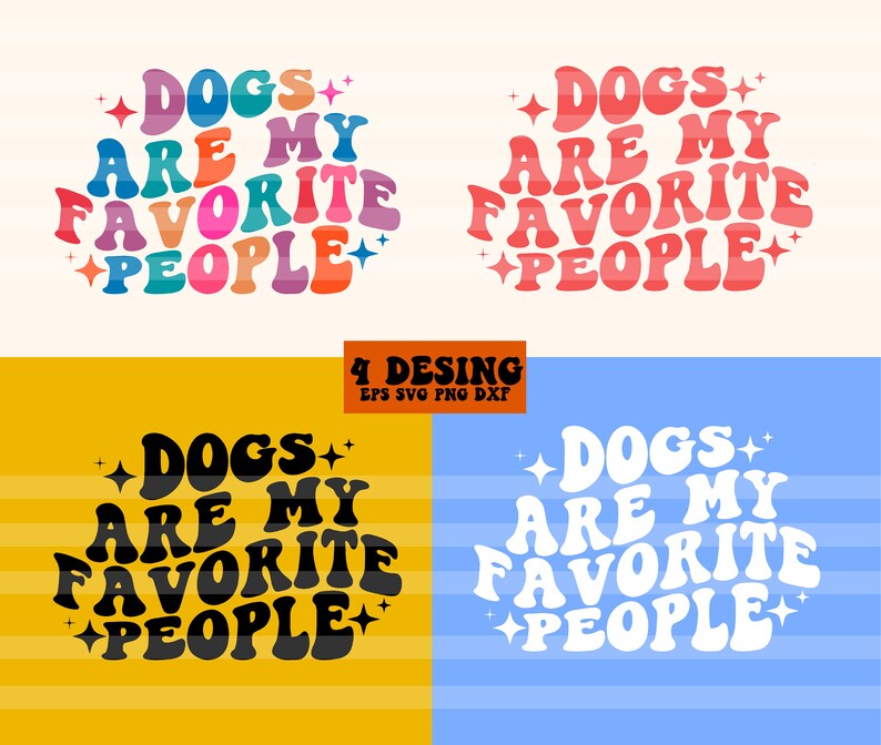 Dogs Are My Favorite People Svg Funny Dog Svg Dog Mom Svg - Etsy