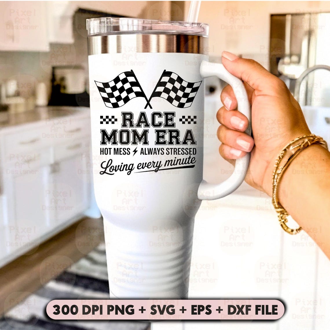 Racing Mama SVG PNG, Funny Race Mom Era Quote Design, Checkered Flag ...