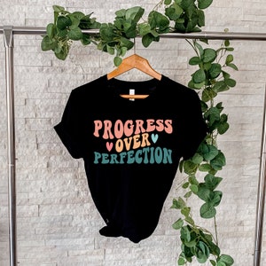 Progress Over Perfection Svg, Back to School Svg, Teacher Gift, Teacher ...