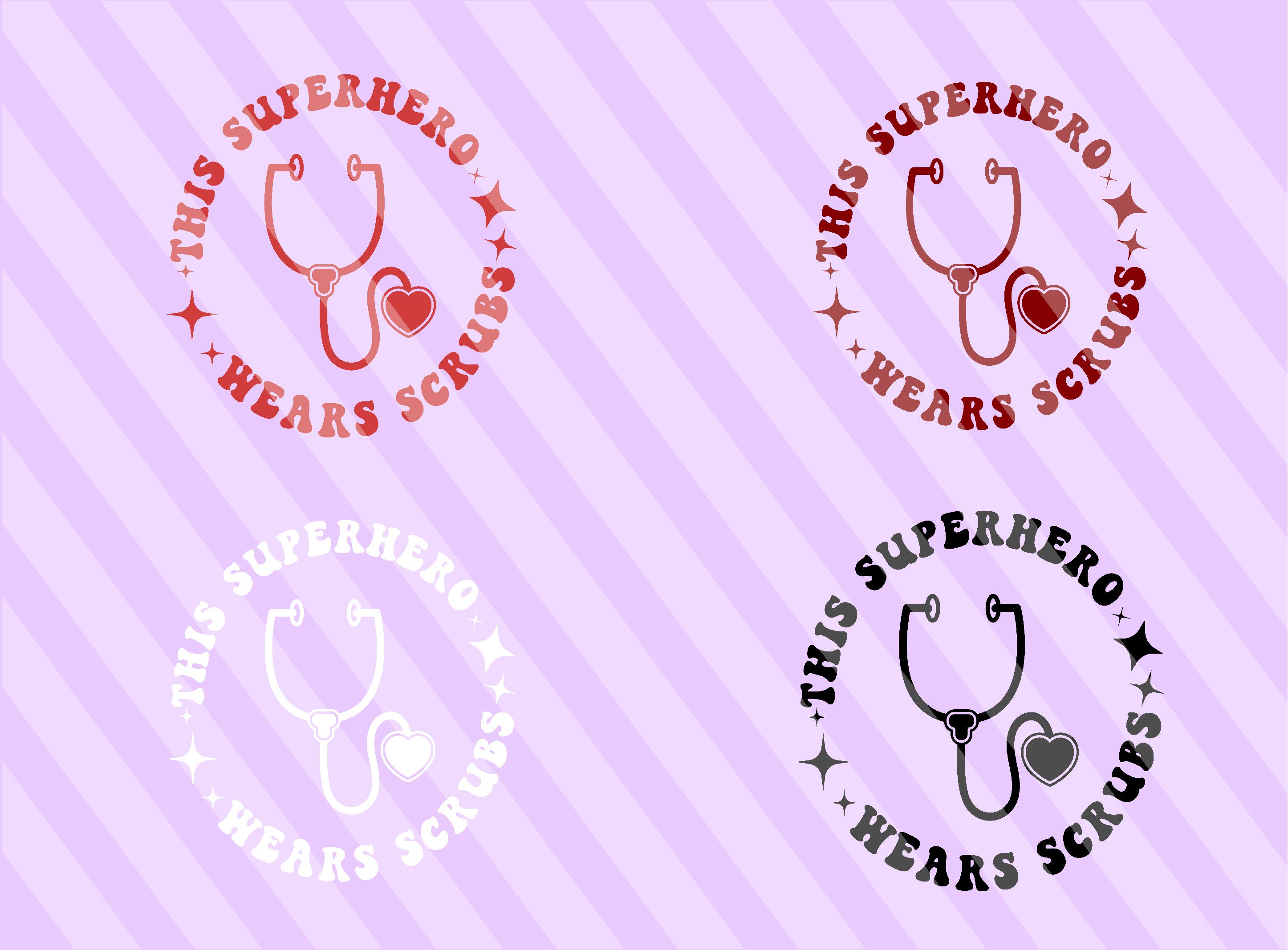 This Superhero Wears Scrubs Svg Nurse Vibes Svg Nurse Svg - Etsy