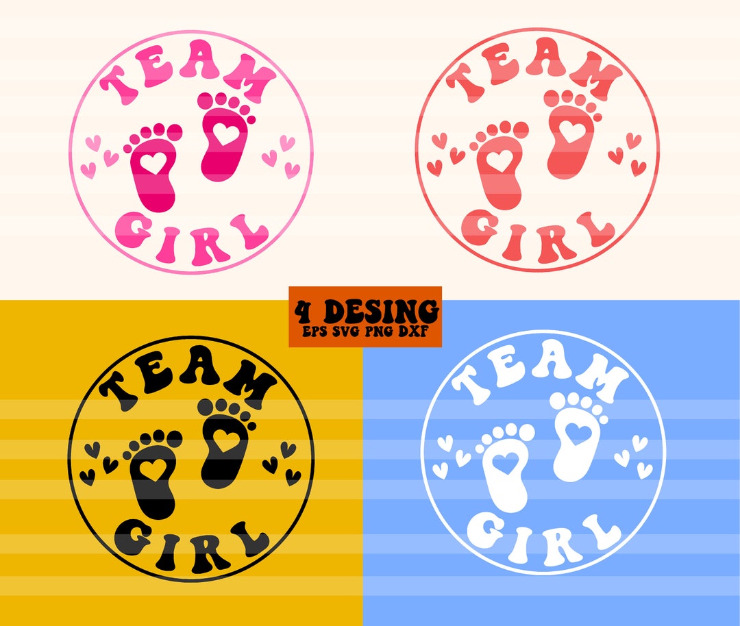 Team Girl SVG New Mom Svg Team Healthy Baby Svg New Baby - Etsy