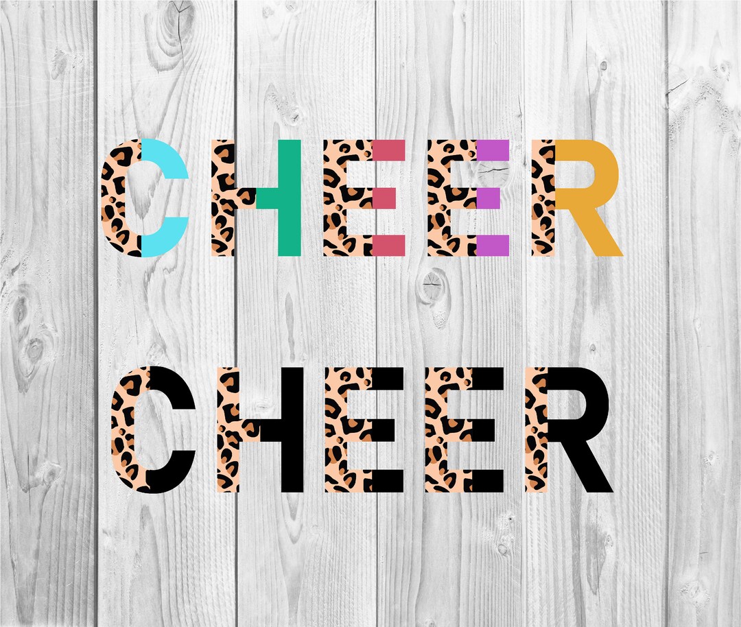 Cheer Leopard Png ,half Leopard Png, Cheer T-shirt Png, Cheer Mom Png ...