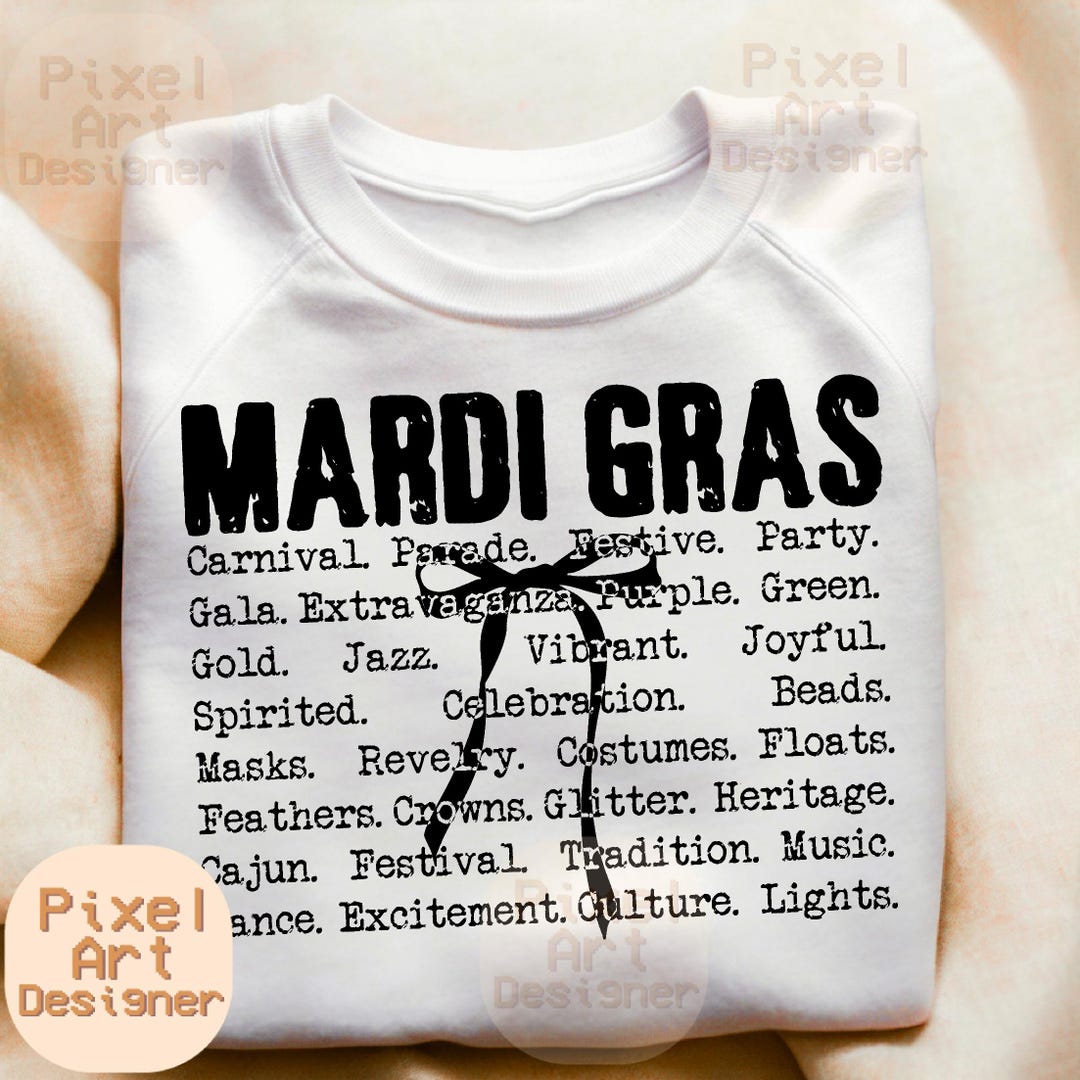 Mardi Gras Words Svg, Nola Squad Svg, Mardi Gras Squad Svg, New Orleans ...