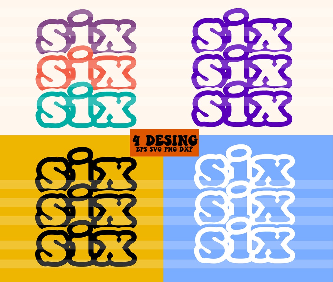 Six Svg Boys Birthday Svg Girls Birthday Svg I Am 6 Svg - Etsy