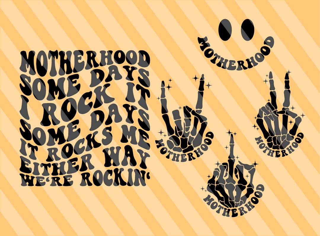 Mother Some Day I Rock It Svg Png, Rock & Roll Svg, Mom Lightning Bolt ...