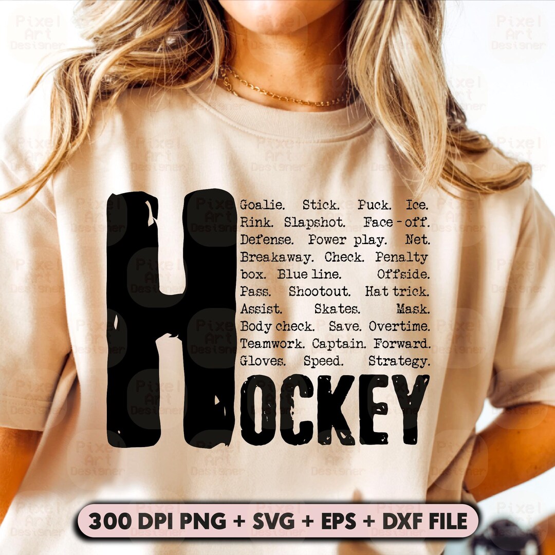 Hokey Words Svg Png, Hockey Mom Svg, High School Hockey Svg, Hockey Fan ...