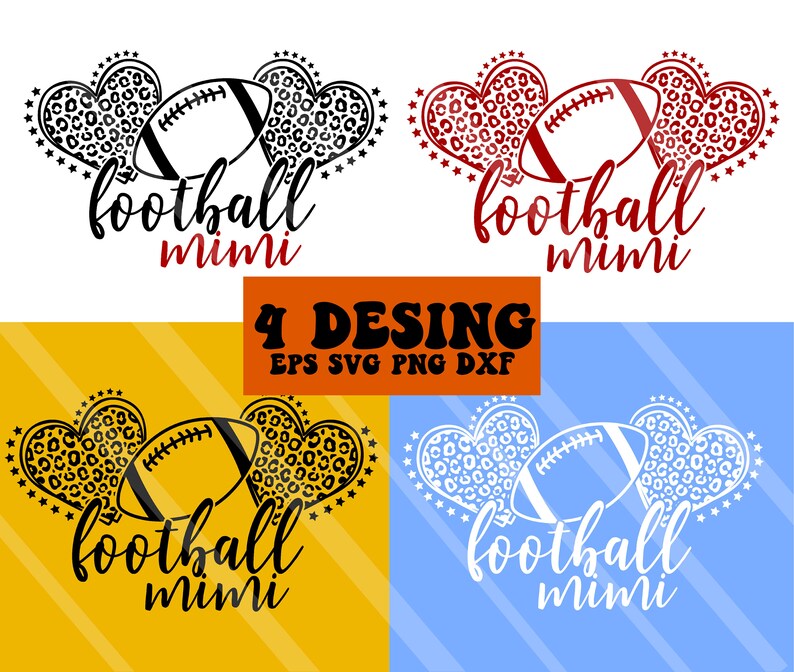Football Mimi Svg Football Mimi Shirt Svg Football Family - Etsy