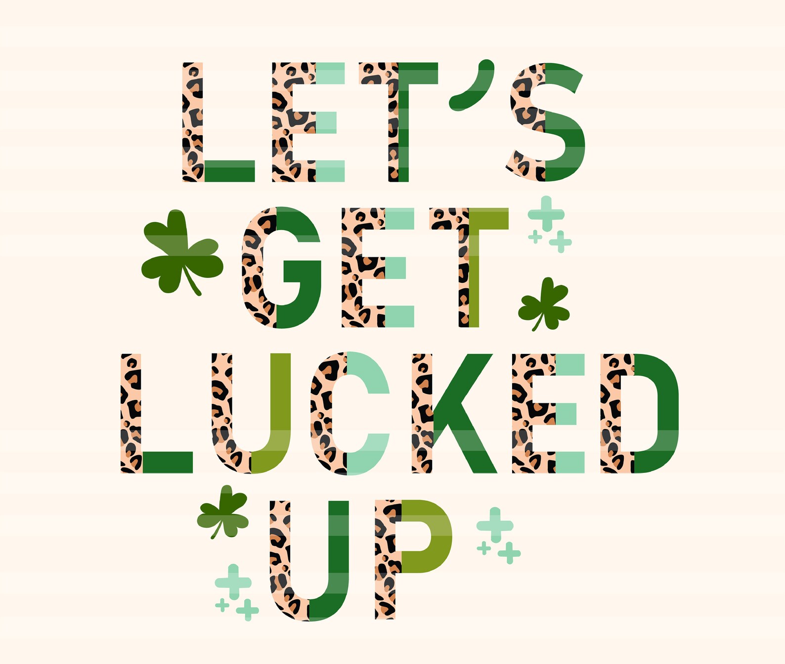 Let's Get Lucked up Png St. Patricks Day Design Png St. - Etsy