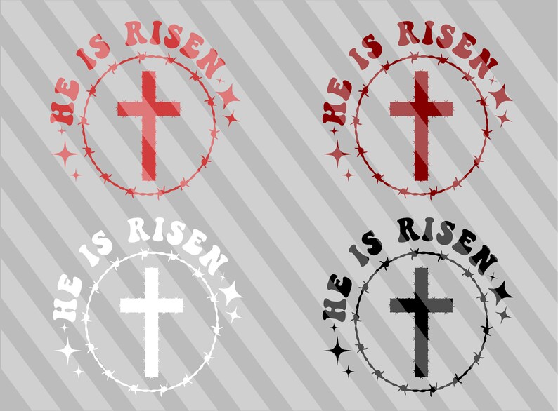 He is Risen Svg Inspirational Svg Positive Svg Christian - Etsy