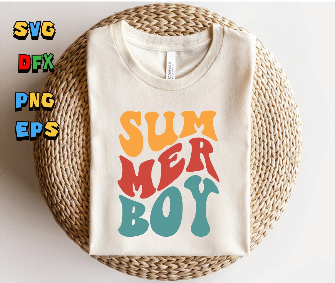 Summer BOY Svg dad Summer Svg Summer Beach Svg wavy | Etsy