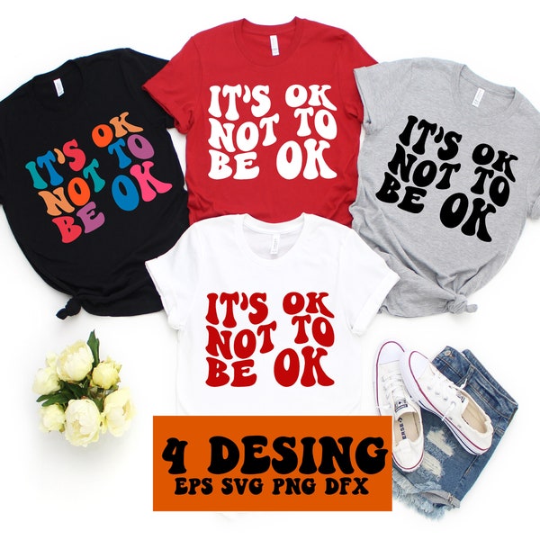 Its Ok Not to Be Ok Svg - Etsy