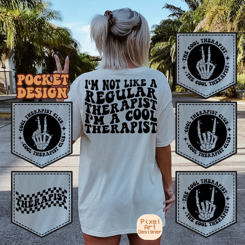 I'm Not Like A Regular Therapist I"m A Cool Therapist Svg, Therapy Svg ...