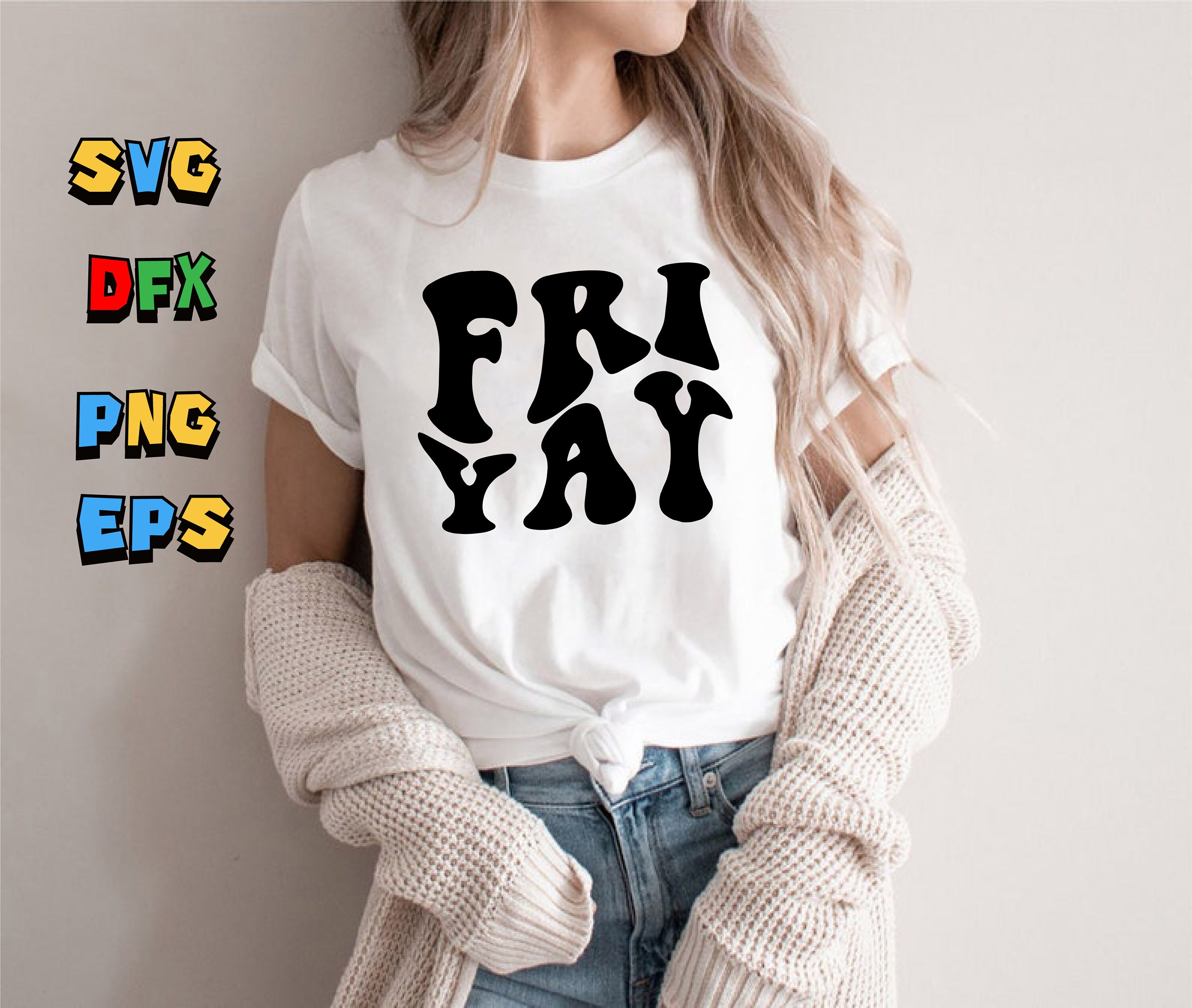Fri-yay Svg Teacher Life Svg Hello Weekend Svg Friday - Etsy