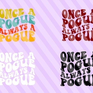 Once A Pogue Always A Pogue Svg Png, Summer Svg, Outer Banks Svg, Women ...