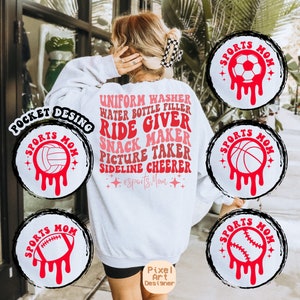 Sports Mom Png Svg, Sports Life Svg, Sports Svg, Football, Baseball ...