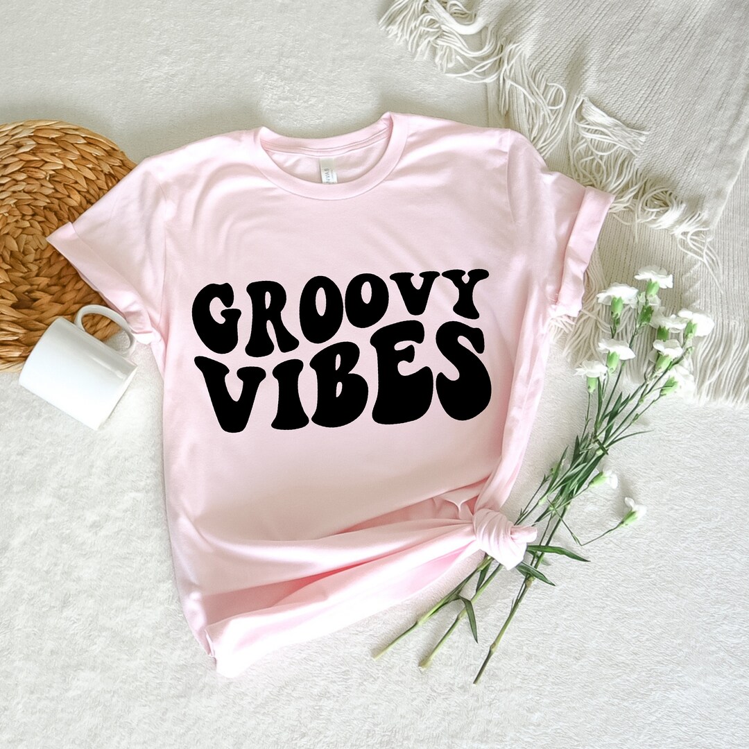 Groovy Vibes Svg Motivational Svg Groovy T-shirt Design - Etsy