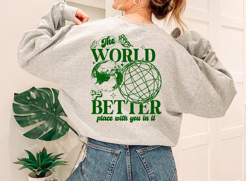 The World is A Better Place With You Svg Self Love Svg - Etsy