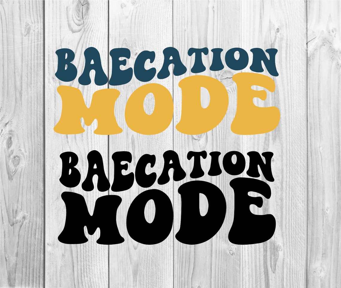 Baecation Mode Svg Summer Saying Beach Svg Summer Svg - Etsy