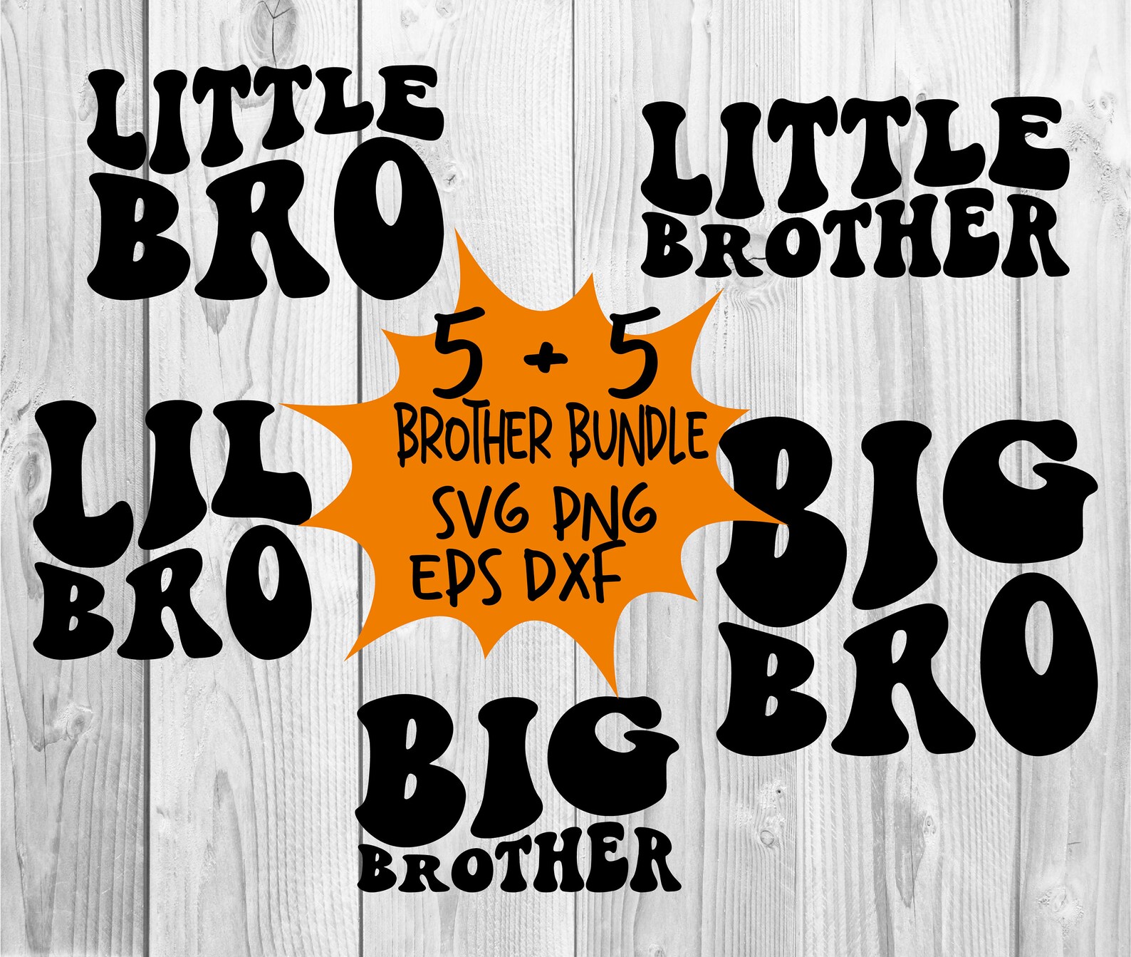 Brother Bundle Svg Brother Svg Brother T-shirt Svg Kid Svg - Etsy