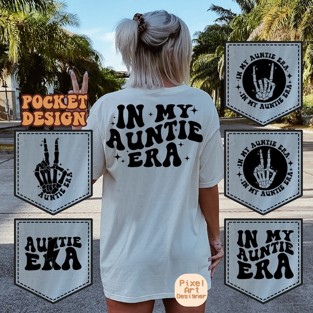 In My Auntie Era Svg, Cool Aunts Club SVG, Best Aunt Svg, Aunt to Be ...