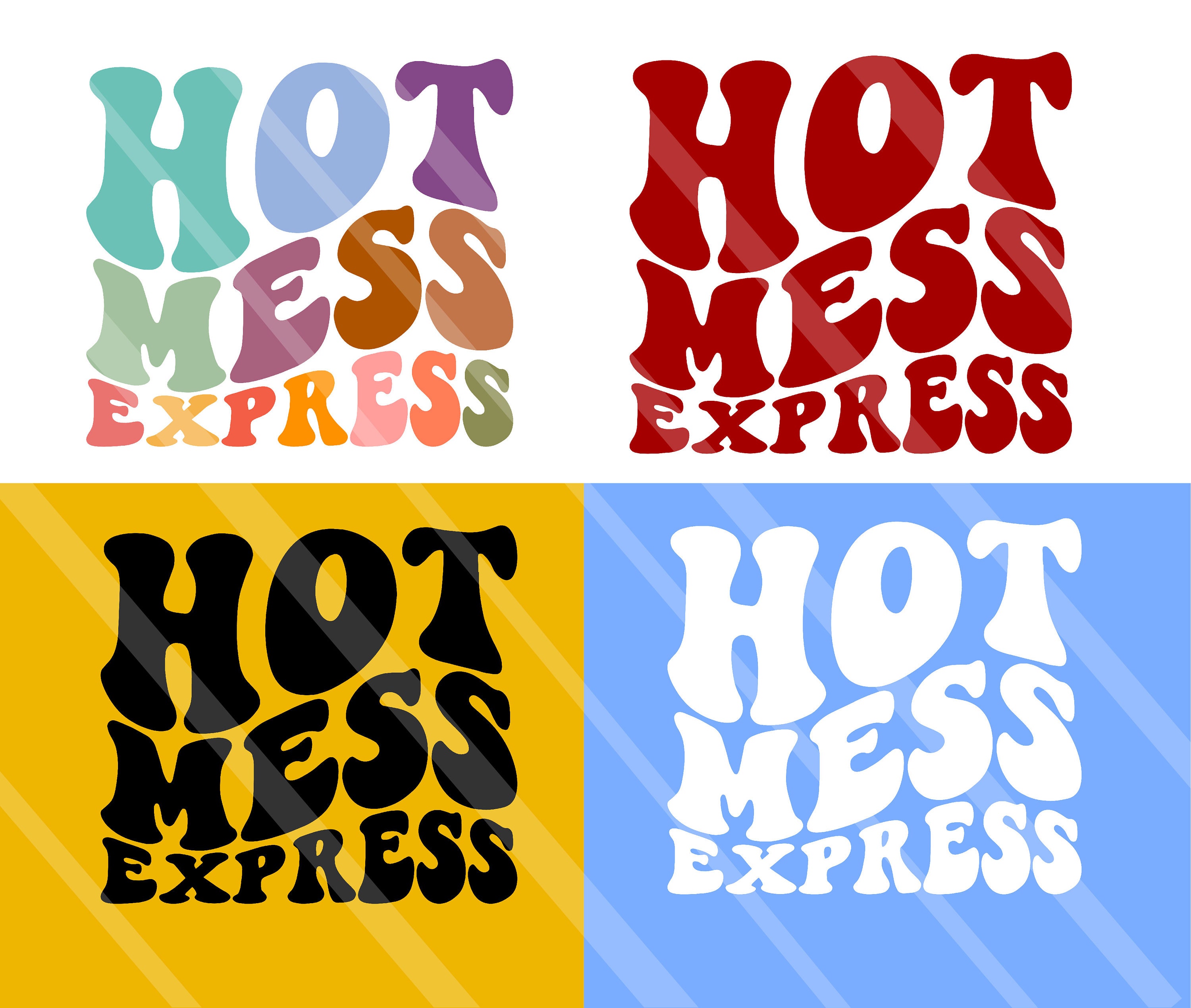 Hot Mess Express Svg Funny Mom Svg Mom Life Svg Mom Shirt - Etsy