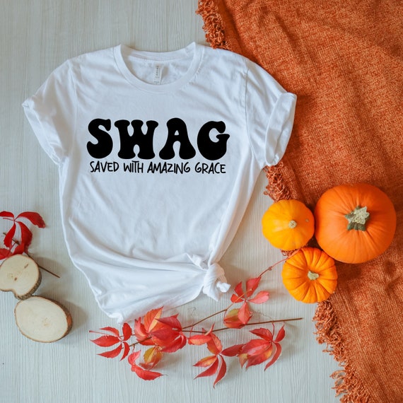 Swag Saved With Amazing Grace Svg scripture Svg Funny - Etsy