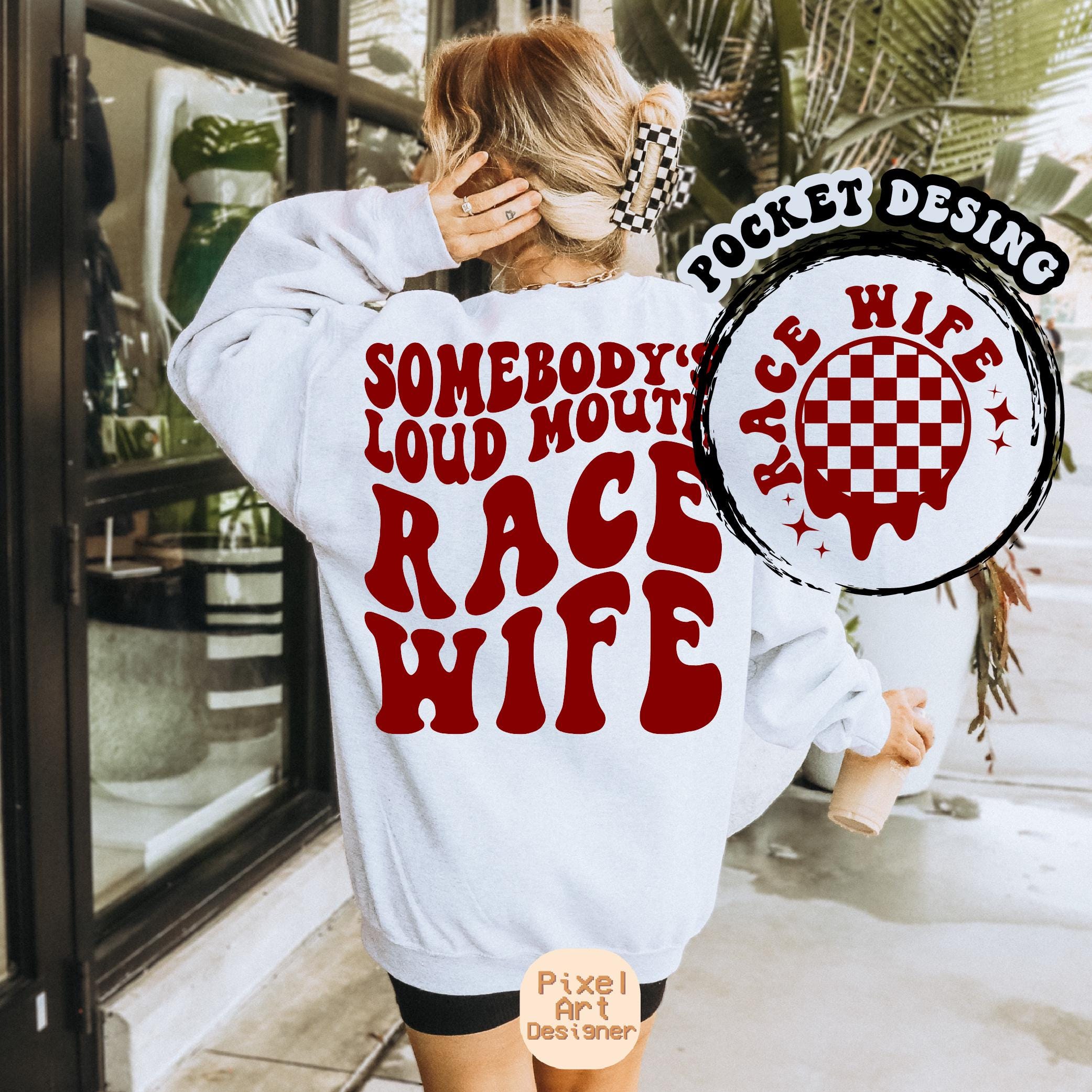 Somebody's Loud Mouth Race Wife Svg, Racing Svg, Racing Mama Svg ...