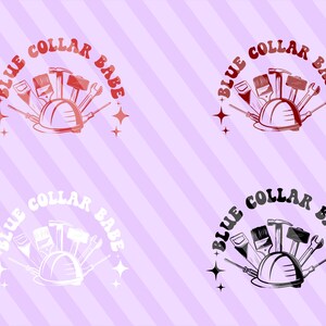Blue Collar Babe SVG, Blue Collar Wife Svg, Blue Collar Svg, Mom Svg ...