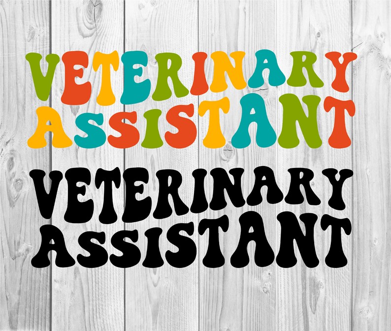 Veterinary Assistant SVG veterinary Technician Svg vet - Etsy