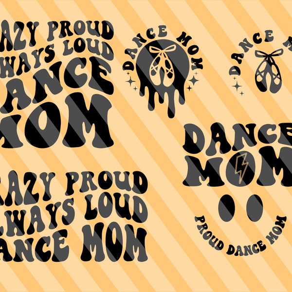 Proud Dance Mom Svg - Etsy