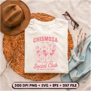 Chismosa Social Club SVG PNG, Chismosa Funny Shirt Design, Girls Night ...
