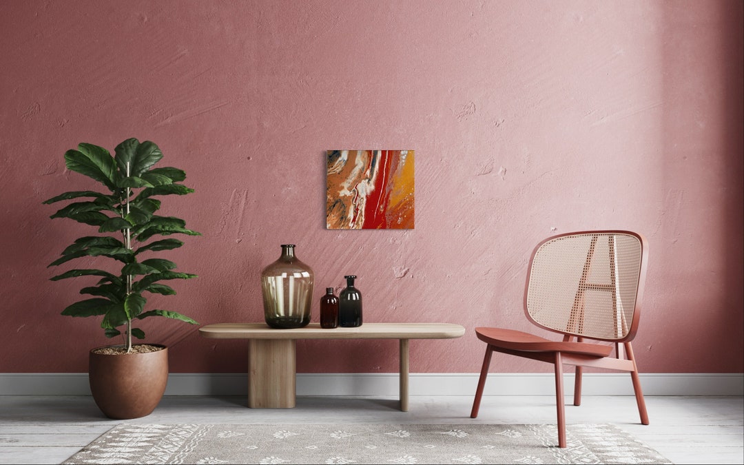 SANDSTORM, Unique Acrylic Paint for Interior Decoration - Etsy