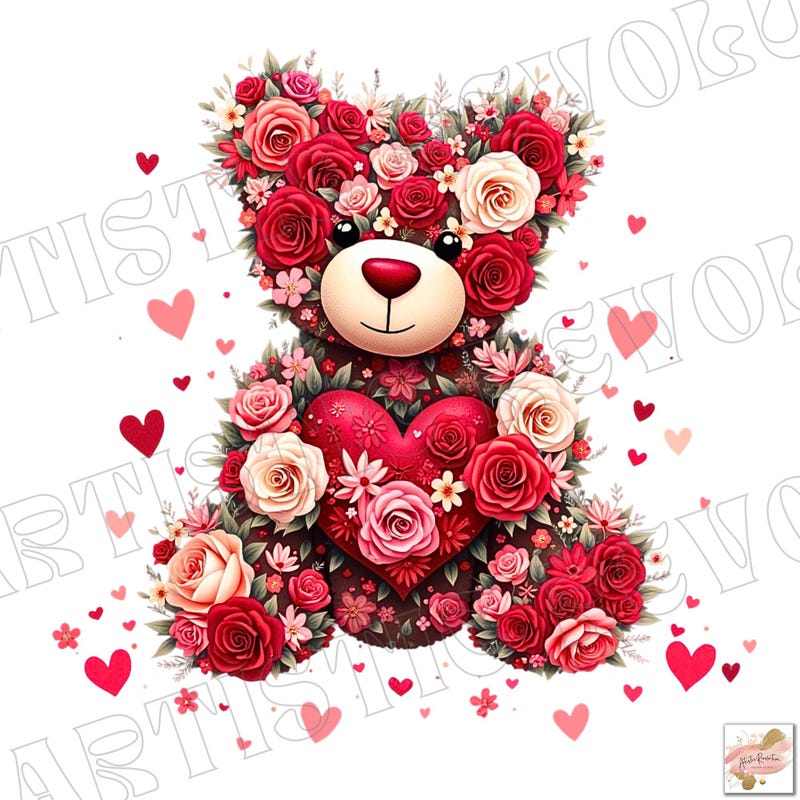 Teddy Valentines Mug - Etsy