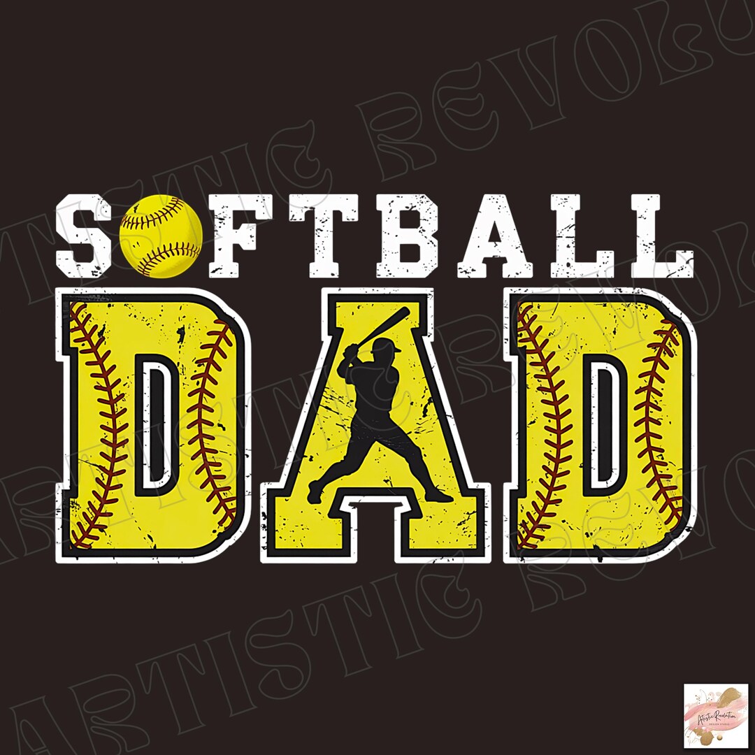 Softball Dad Svg, Softball Svg, Softball Dad Png, Softball Png, Sports ...