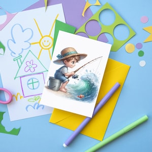 Watercolor Summer Beach Kids Clipart Bundle, Boy Clipart, Baby Girl ...