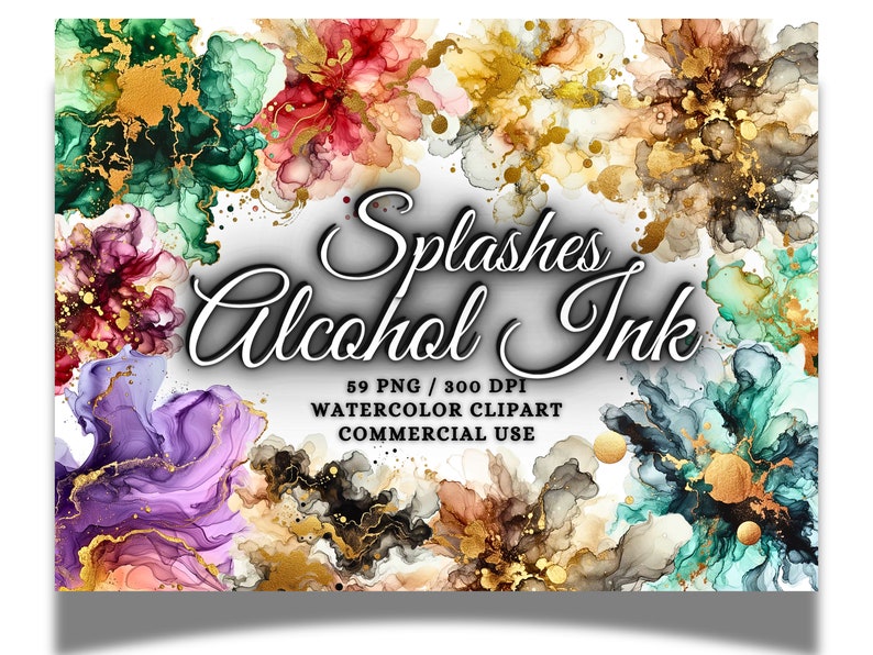 586 Watercolor Splashes Clipart Mega Bundle, Watercolor Splash Png ...