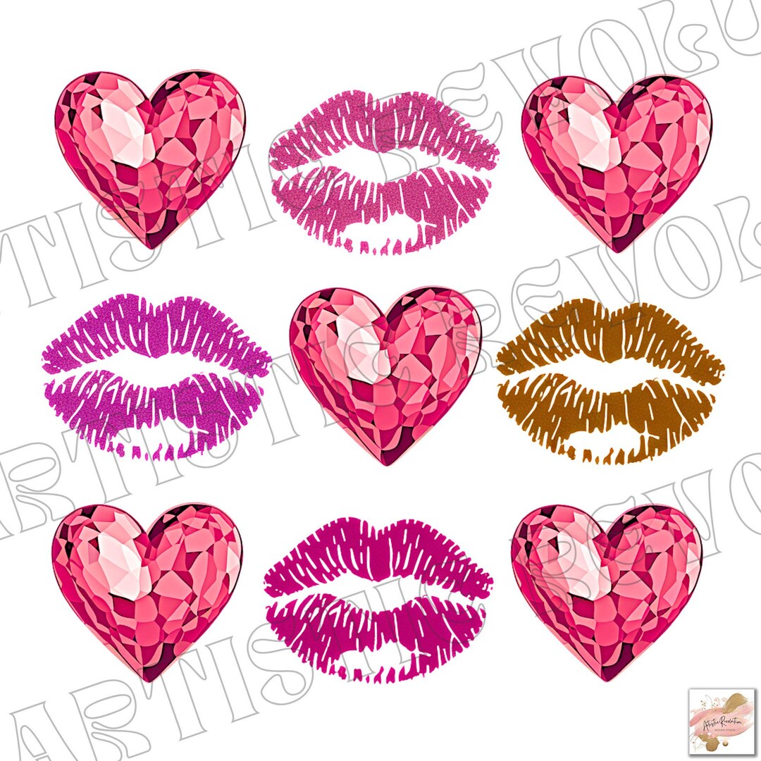 Pink Glitter Valentines Png Pink Coquette Heart Valentine Png Valentine ...