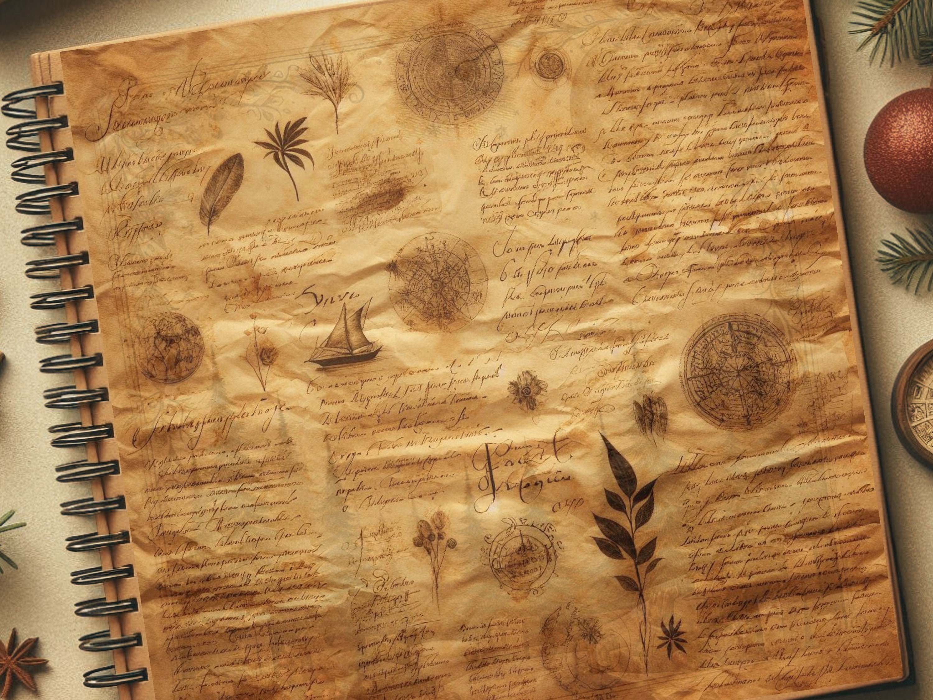 Old Handwriting Junk Journal Pages, Old Handwritten Letters Vintage Old ...