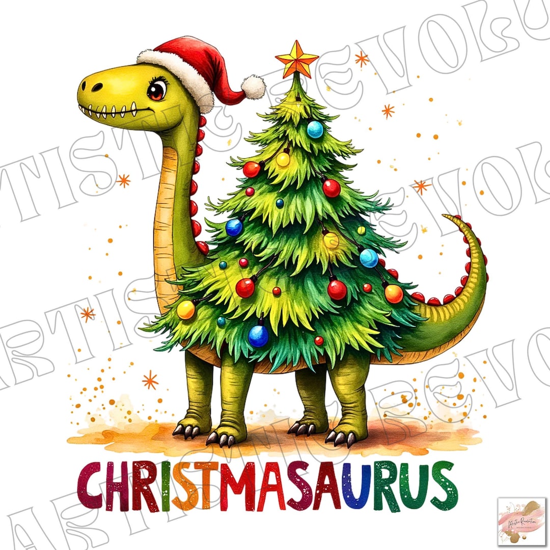 Cute Christmas Dinosaur Png, Funny Christmas Png Cute Dino Png Cute ...