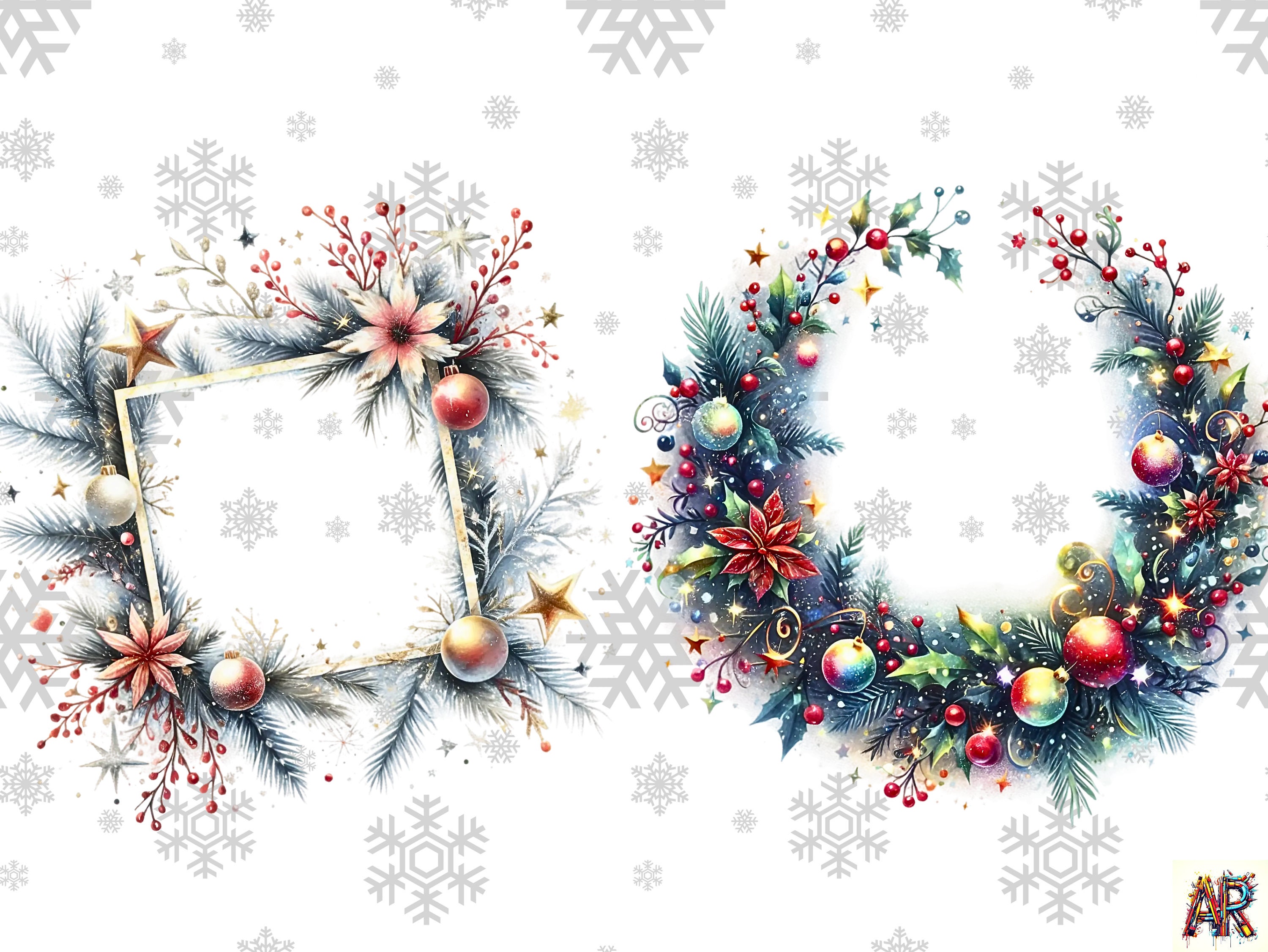Christmas Frames Clipart Christmas Frame Png Christmas Border Frames ...