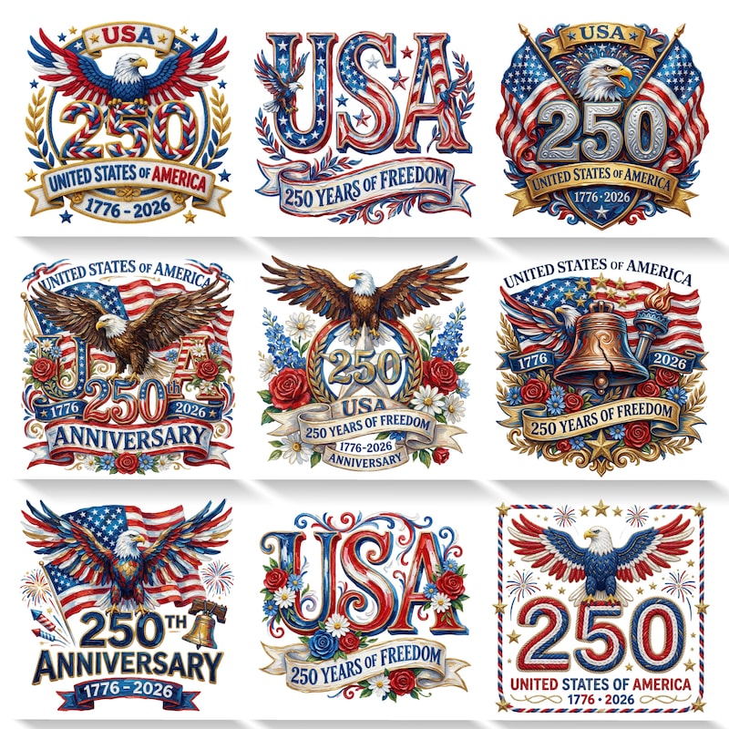 Patriotic Birthday Graphics - Etsy