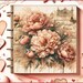 Watercolor Peonies Papers, Vintage Peonies Digital Papers Peony Journal ...