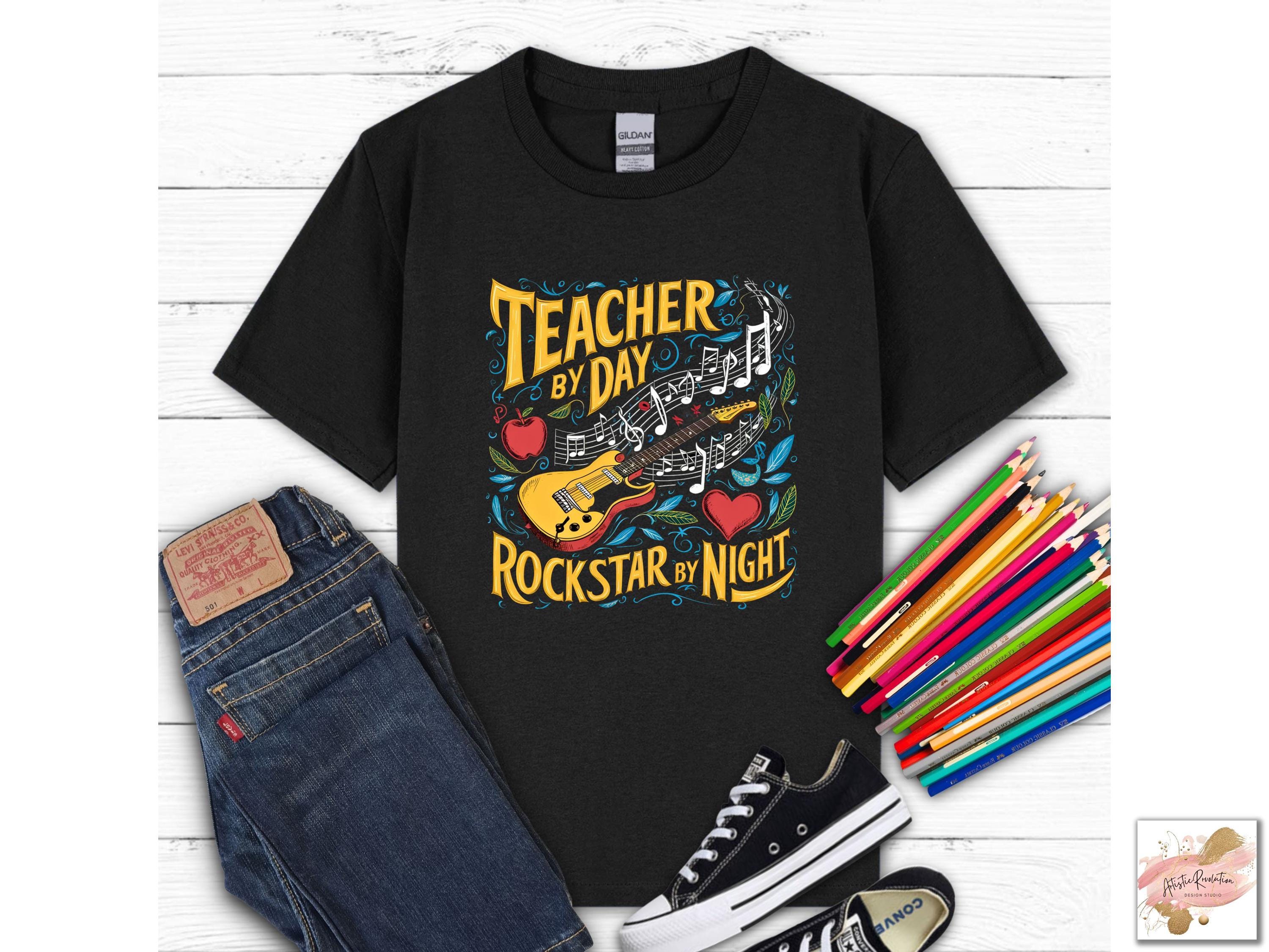 Teacher Appreciation Png, Rockstar Teacher Png, Back to School Png ...