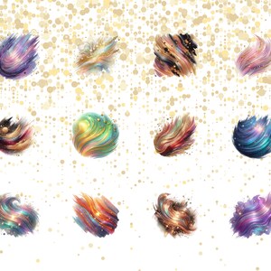 57 Watercolor Brush Strokes Clipart Bundle, Paint Brush Stroke Png ...