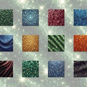66 Sparkling Glitter Digital Paper Bundle, Colorful Glitter Backgrounds ...