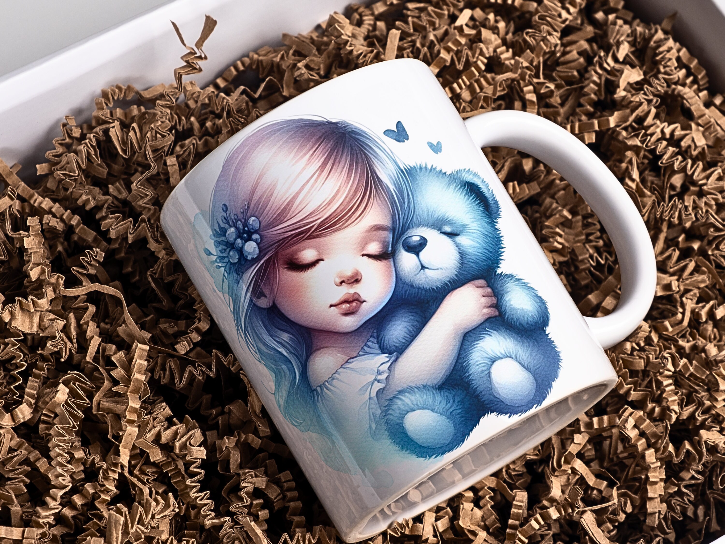 66 Cute Watercolor Teddy Bear Clipart Bundle, Sleeping Teddy Bears ...