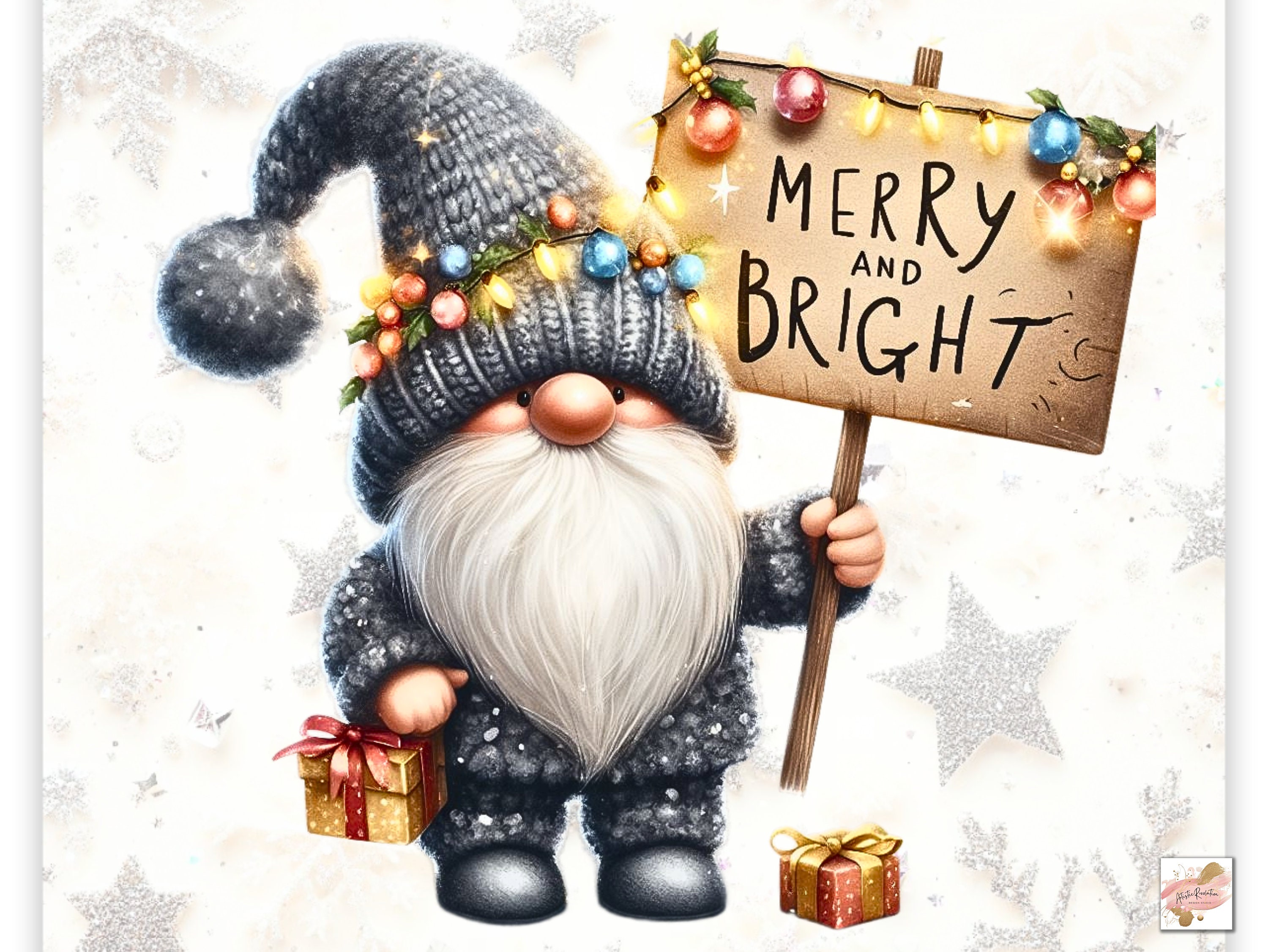 51 Christmas Gnome Clipart Watercolor Gnome Png Festive Gnomes Clip Art ...