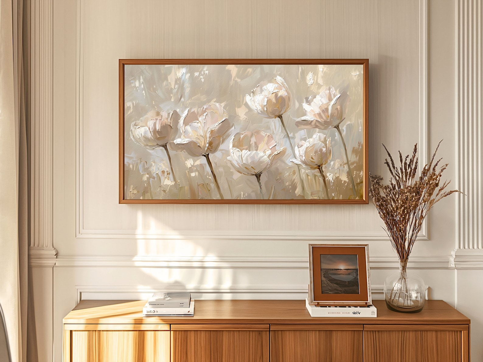 20 Unique Neutral Spring Frame TV Art Bundle, Vintage Frame TV Art Set ...