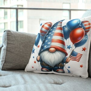 Watercolor Patriotic Gnomes Clipart Bundle, Patriotic Clipart, Cute ...