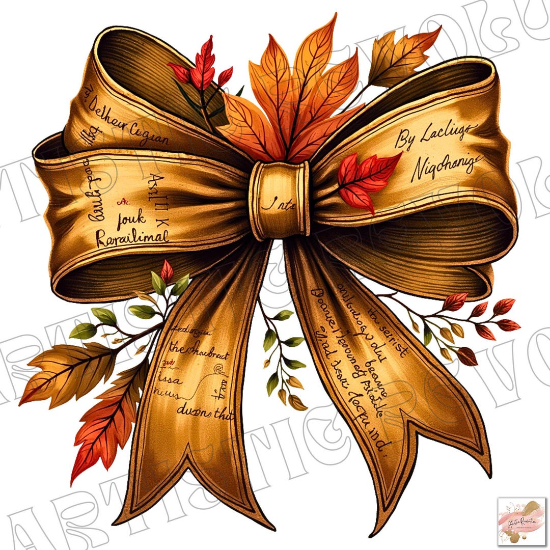 Fall Coquette Bow Png, Fall Coquette Png, Fall Shirt Design, Fall ...